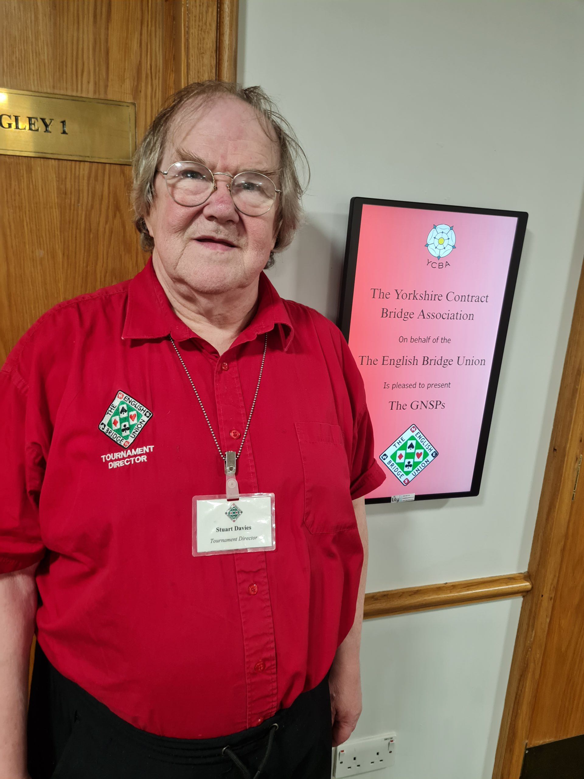 Thank You Stuart Davies - Yorkshire Contract Bridge Association